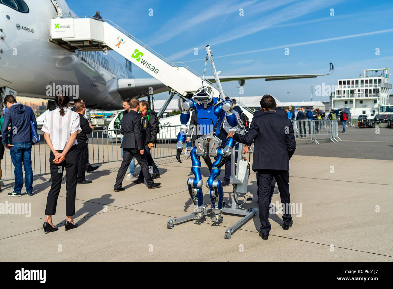 The humanoid walking robot TORO (TOrque-controlled humanoid RObot) by ...