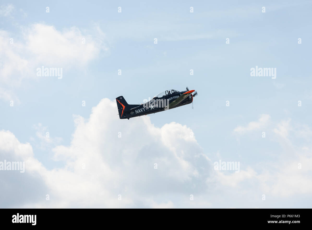 Trojan light attack airplane hi-res stock photography and images - Alamy