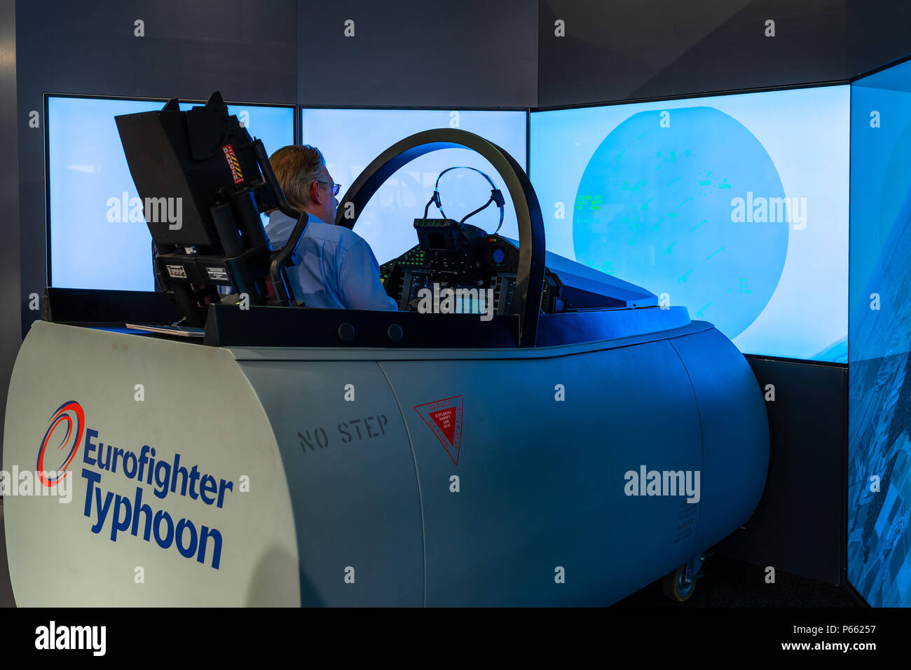 High tech cockpit hi-res stock photography and images - Alamy