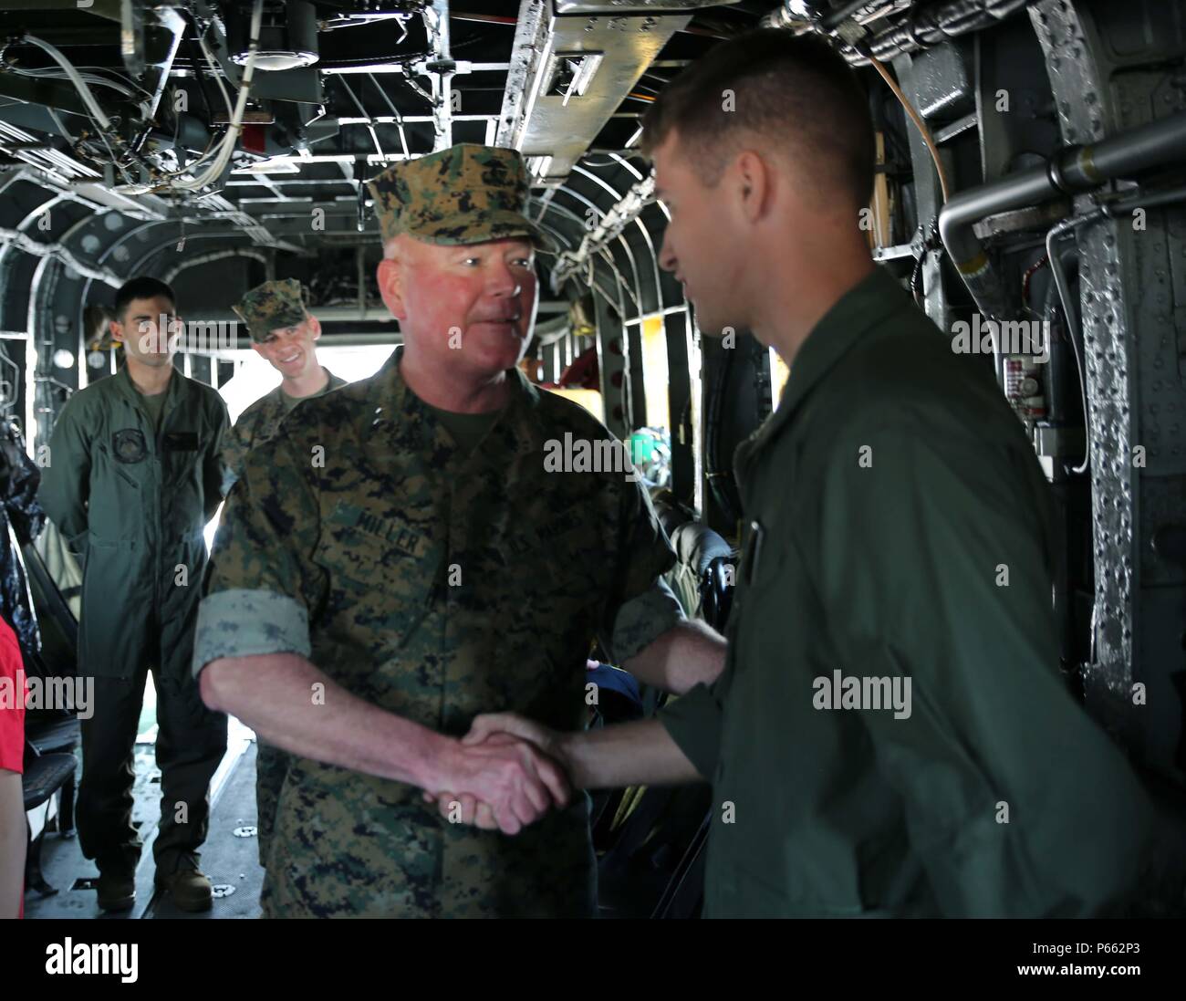 Major Gen. Walter Lee Miller Jr., the commanding general of II Marine ...