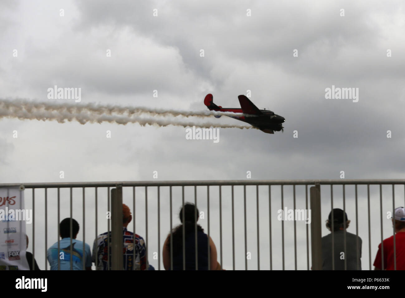 The Twin Beech 18 provides overhead excitement at the 2016 MCAS Cherry ...