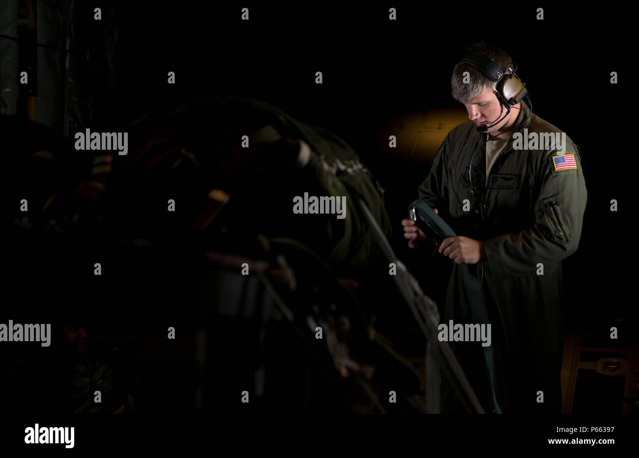 U.S. Air Force Staff Sgt. Thomas Parris, 17th Operations Squadron ...