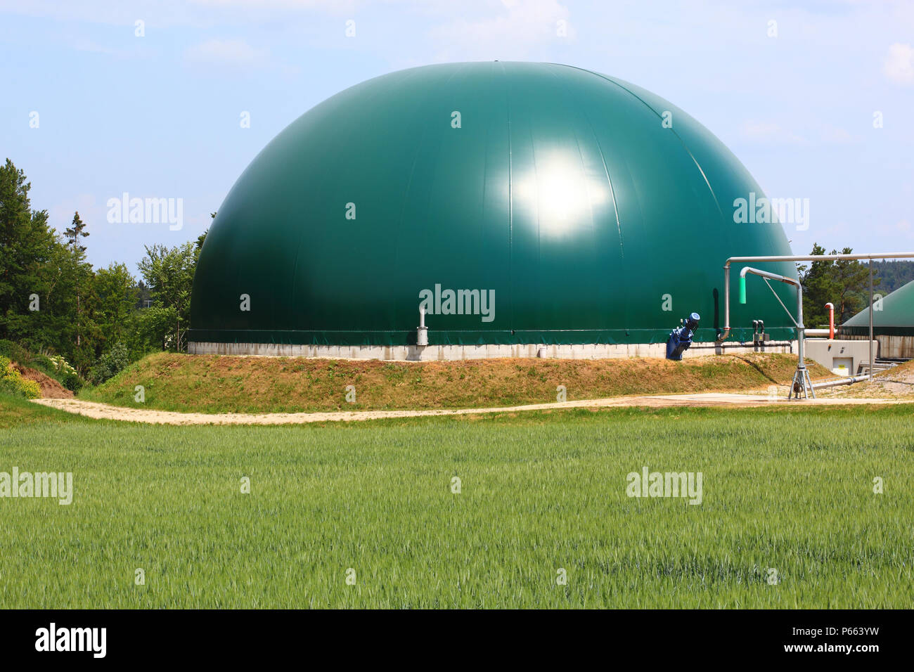 Biogas production, Anaerobic digestion, collection of processes by ...