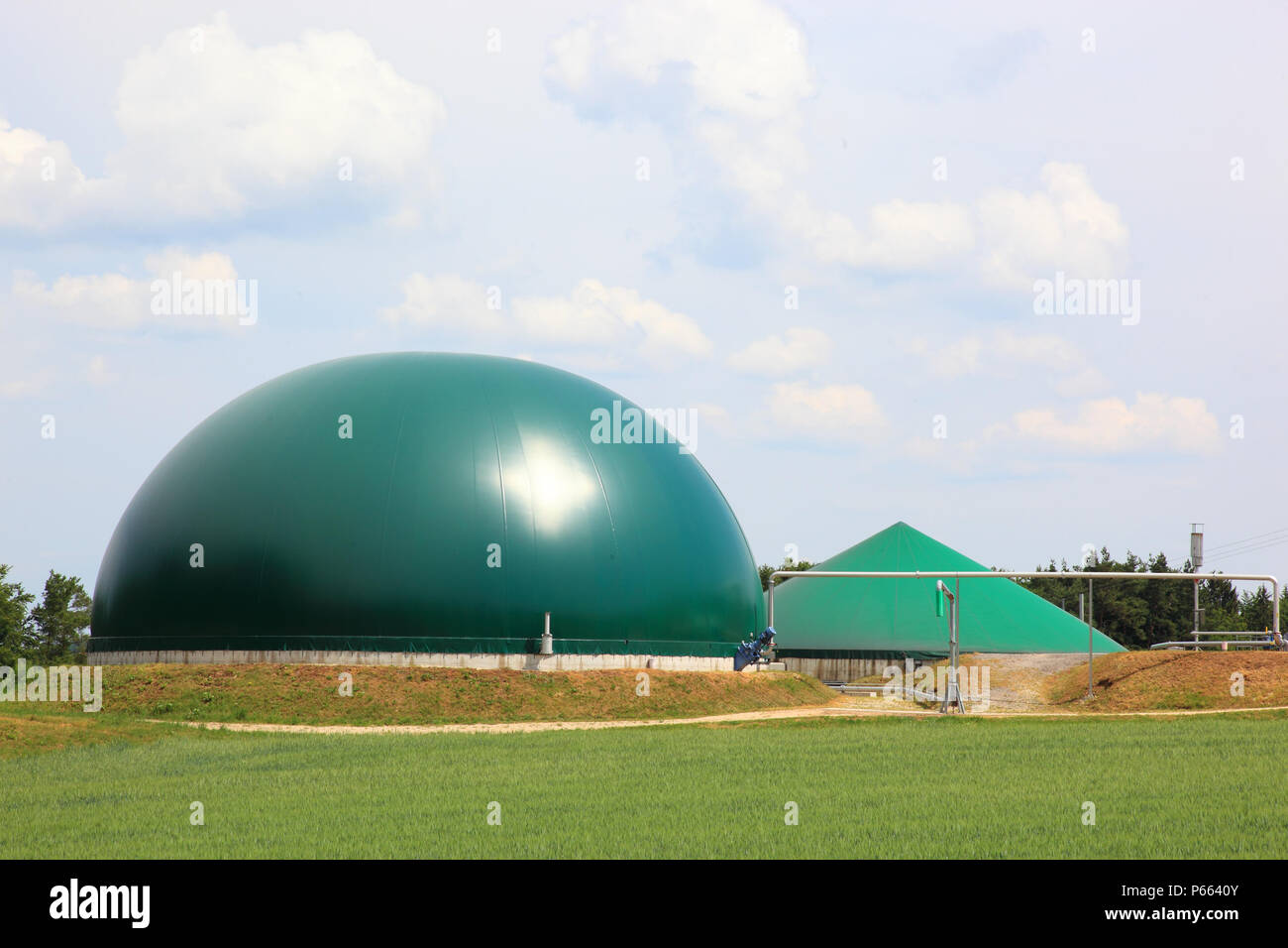 Biogas production, Anaerobic digestion, collection of processes by ...