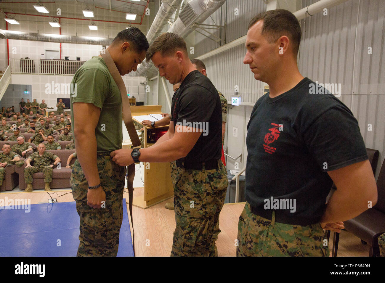 U.S. Marine Corps Sgt. Antonio Luna, a squad leader with Black Sea ...