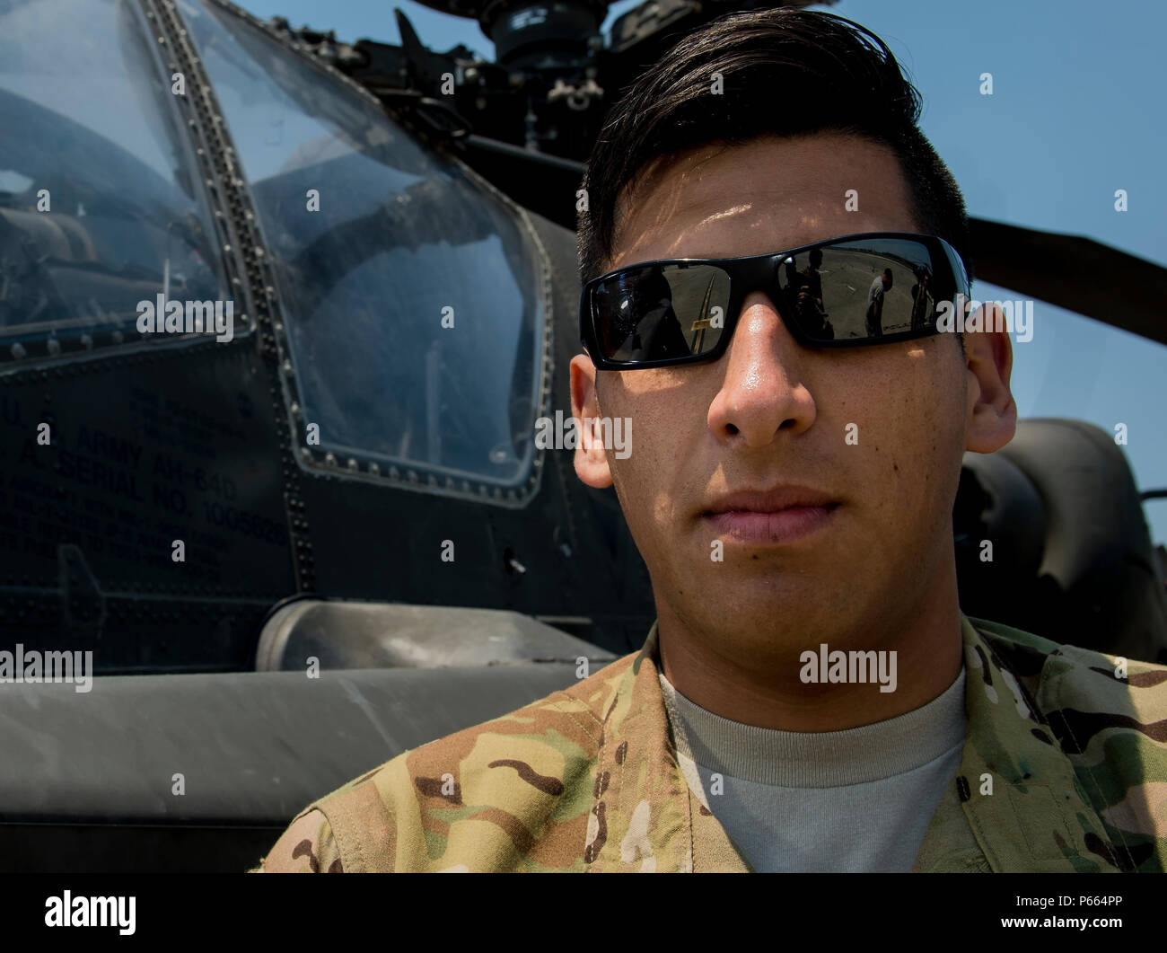 U.S. Army Pvt. 1st Class Fernando Paez, Alpha Troop 6-17 Calvary, 4th ...