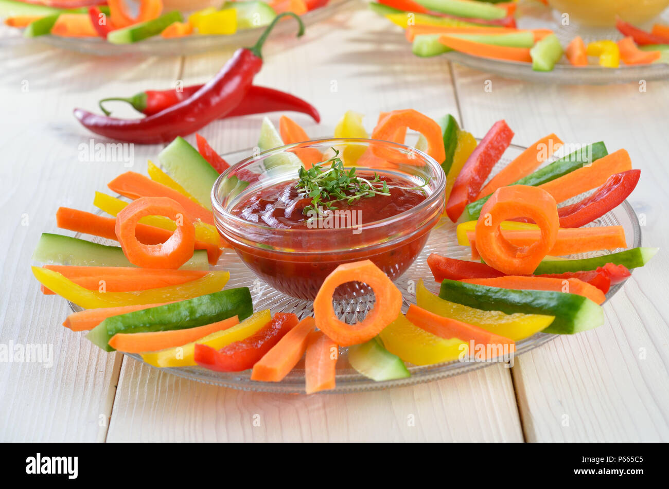 Vegetable strips hi-res stock photography and images - Alamy