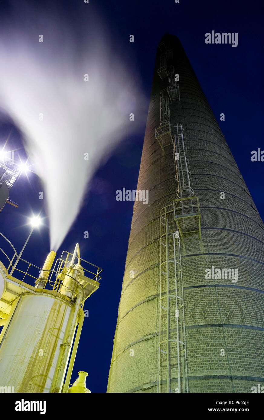 Sugar factory, Picardie, France (long exposure Stock Photo - Alamy