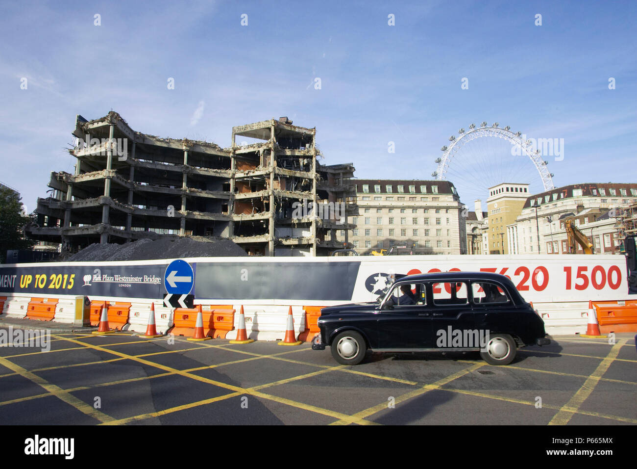 Demolition of the officially known as Greater London Council Overflow ...