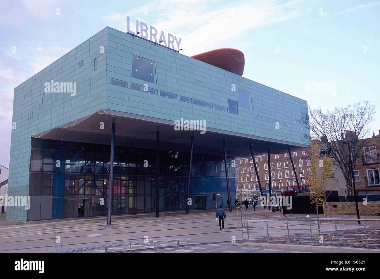 Peckham Library, London. United Kingdom. Designed by Will Alsop Stock ...