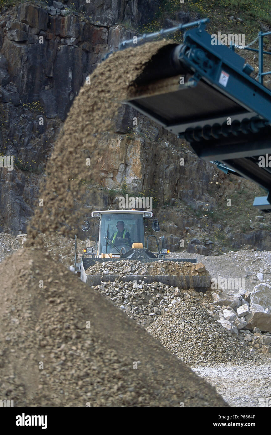 Quarry, Pennines, UK Stock Photo - Alamy
