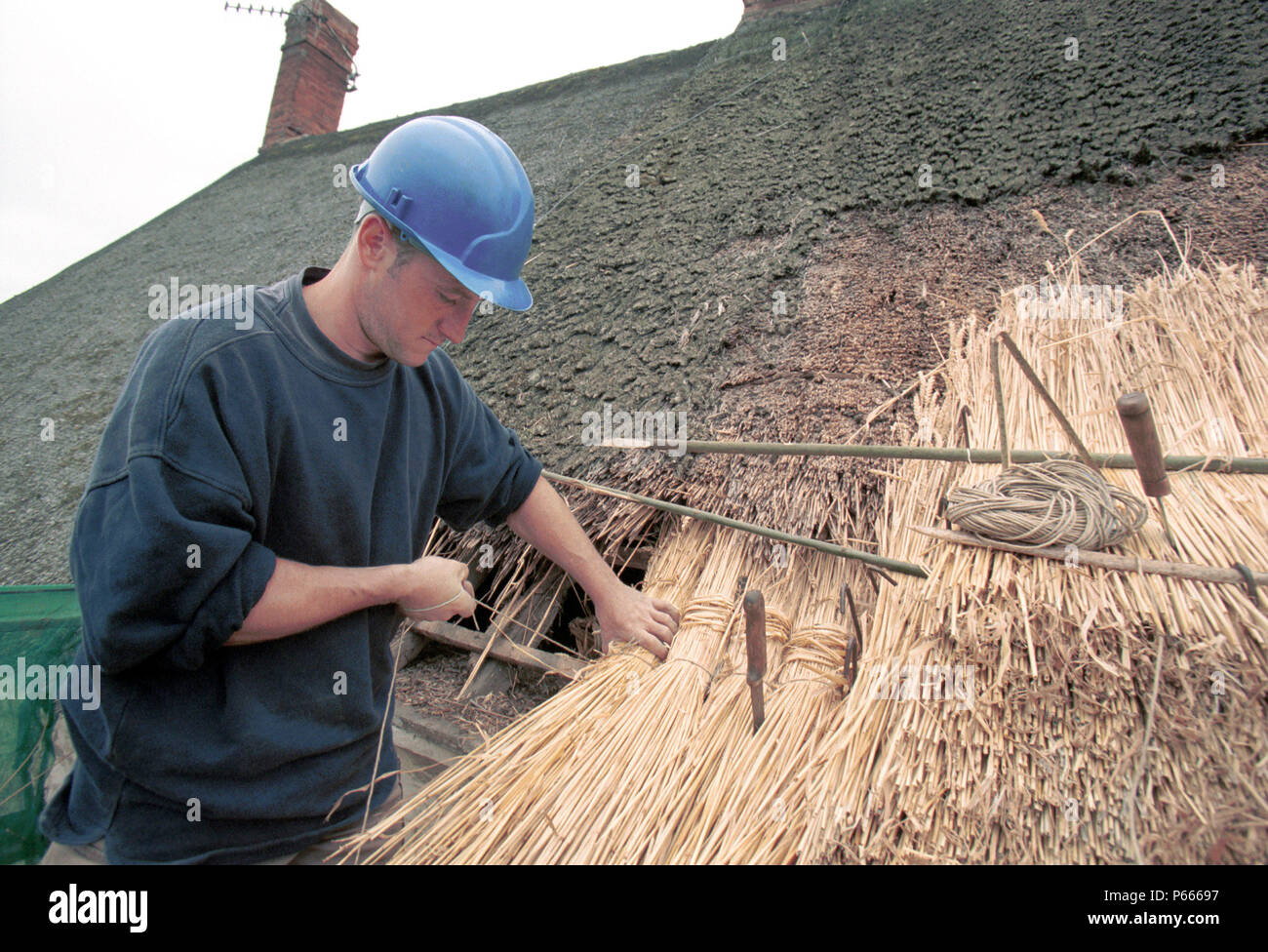 Thatching tools hi-res stock photography and images - Alamy