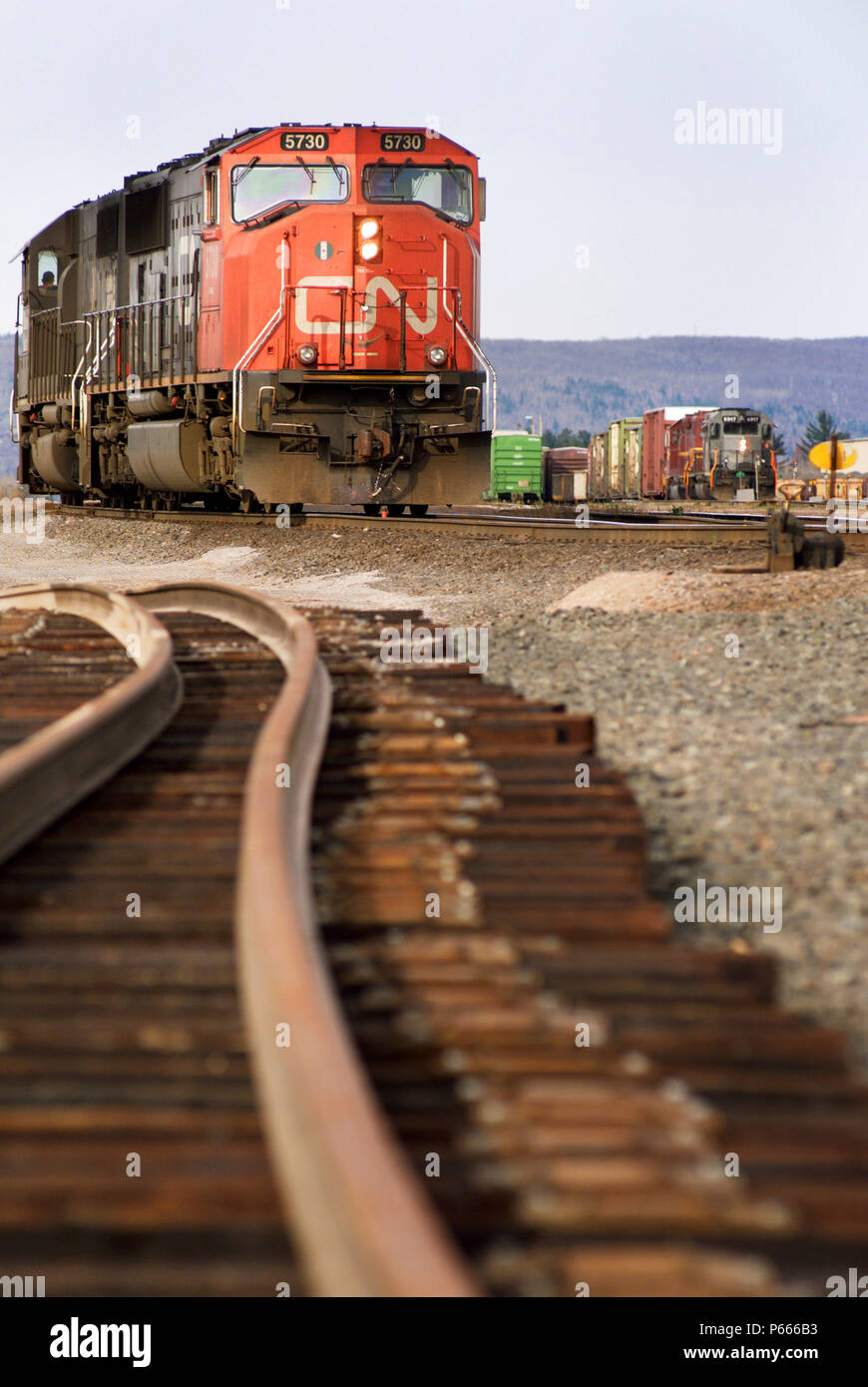 Wisconsin train wisconsin freight train hi-res stock photography and ...