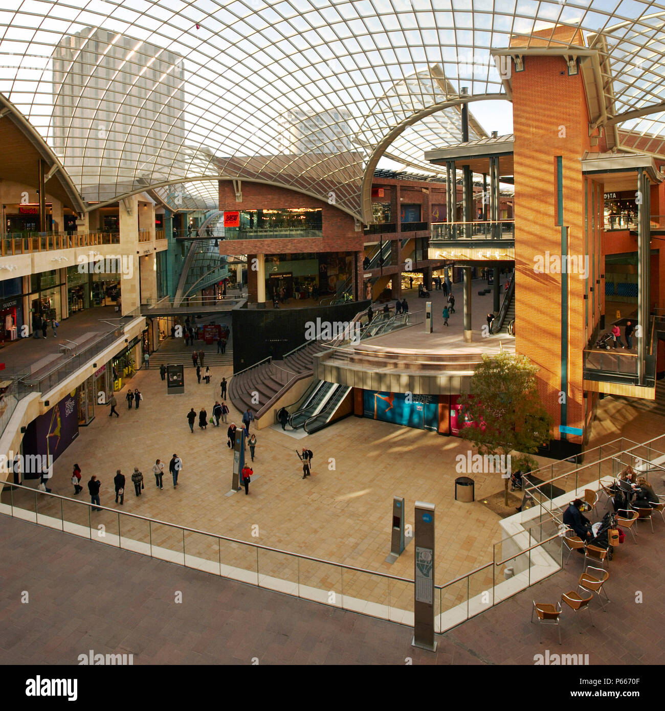 Cabot Circus Shopping Centre, Bristol, UK, 2008 Stock Photo - Alamy