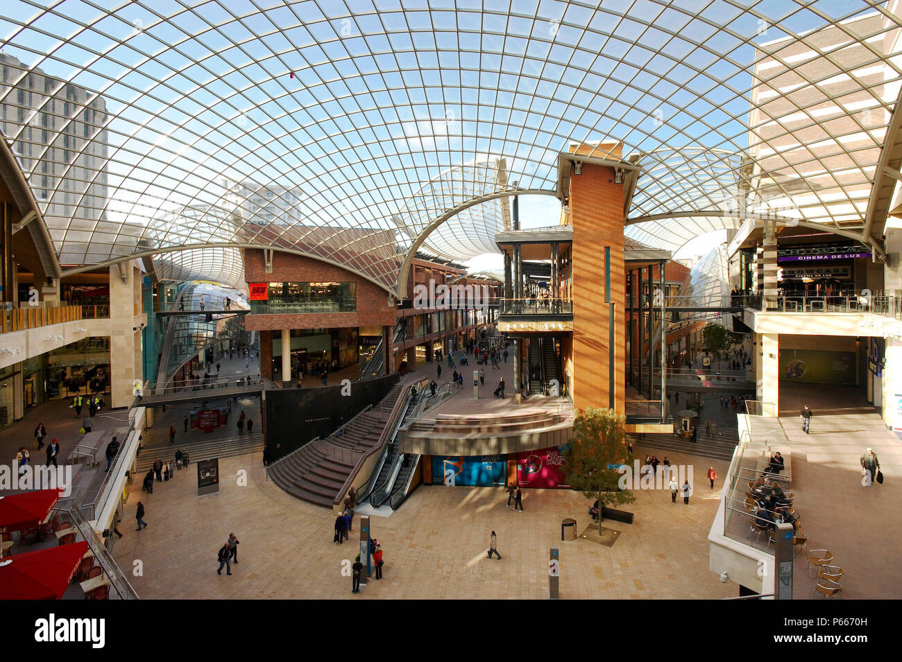 Cabot Circus Shopping Centre, Bristol, UK, 2008 Stock Photo - Alamy