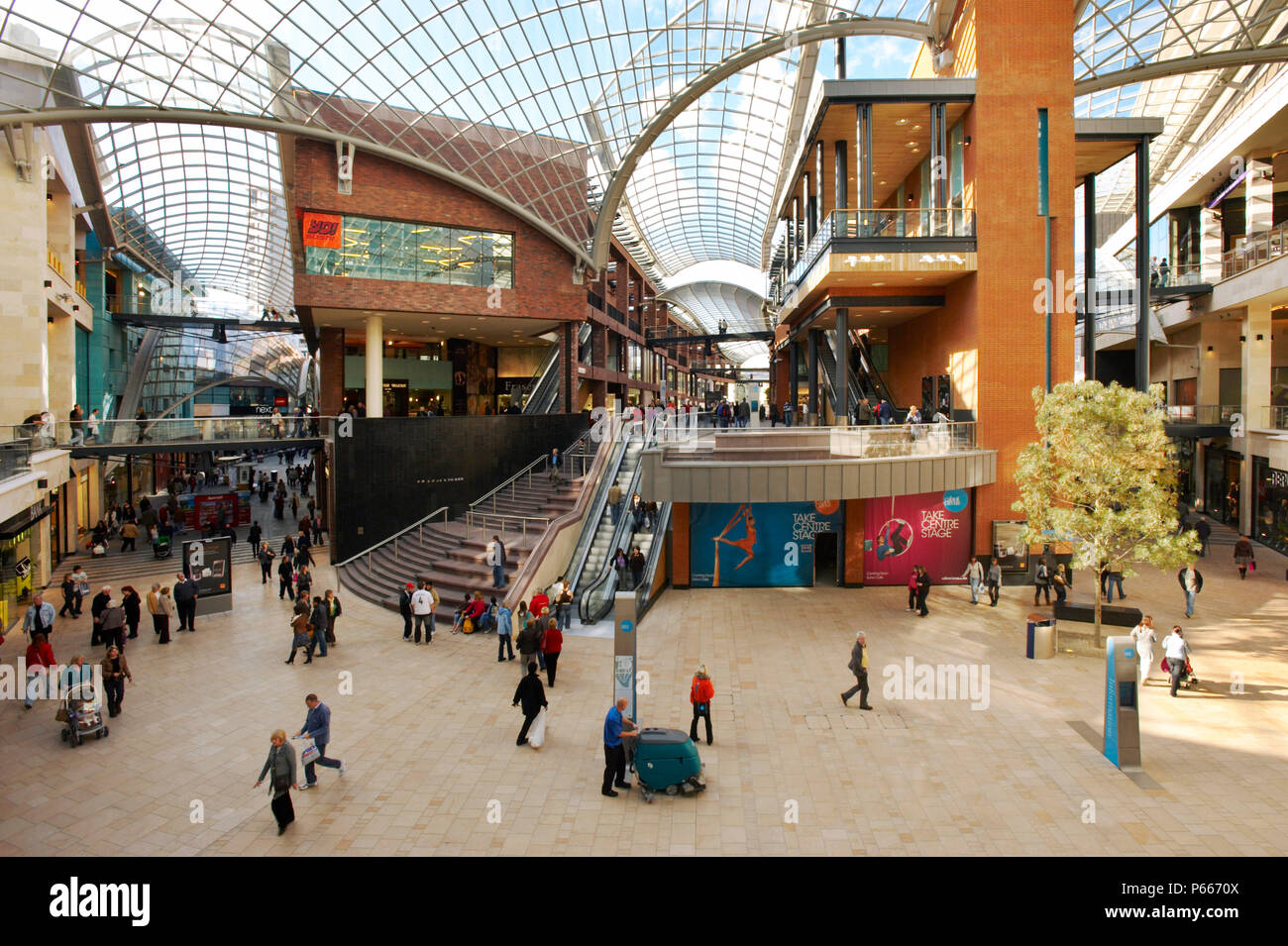 Cabot Circus Shopping Centre, Bristol, UK, 2008 Stock Photo - Alamy