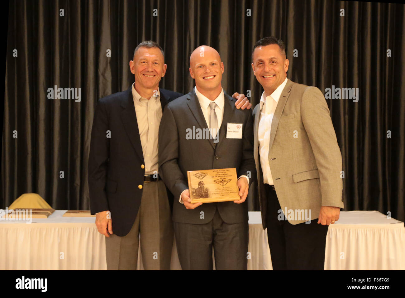 U.S. Marine Corps Cpl. Steven F. Emond with Marine Medium Tiltrotor ...