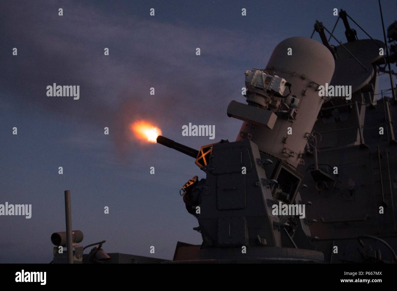 160429-N-SU278-525 PACIFIC OCEAN (Apr. 29, 2016) – The close-in weapon ...