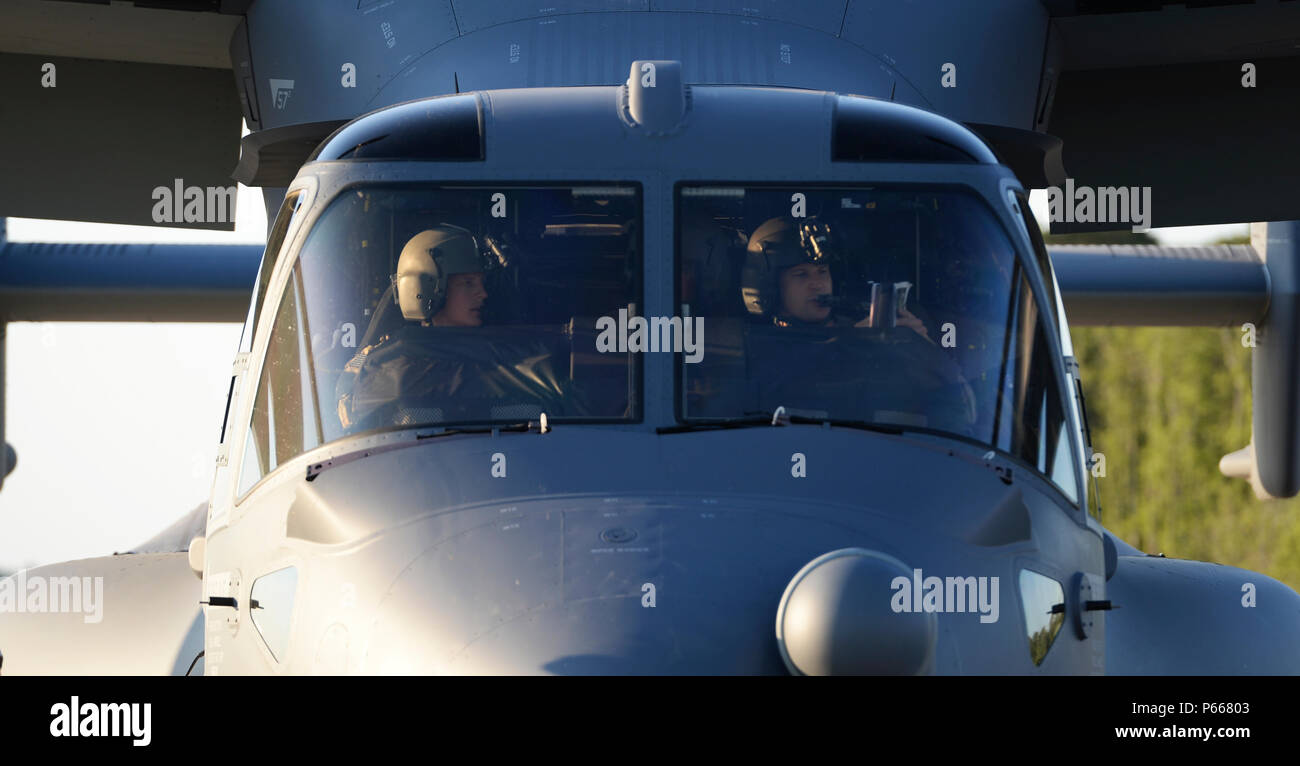 U.S. Air Force pilots assigned to the 8th Special Operations Squadron ...
