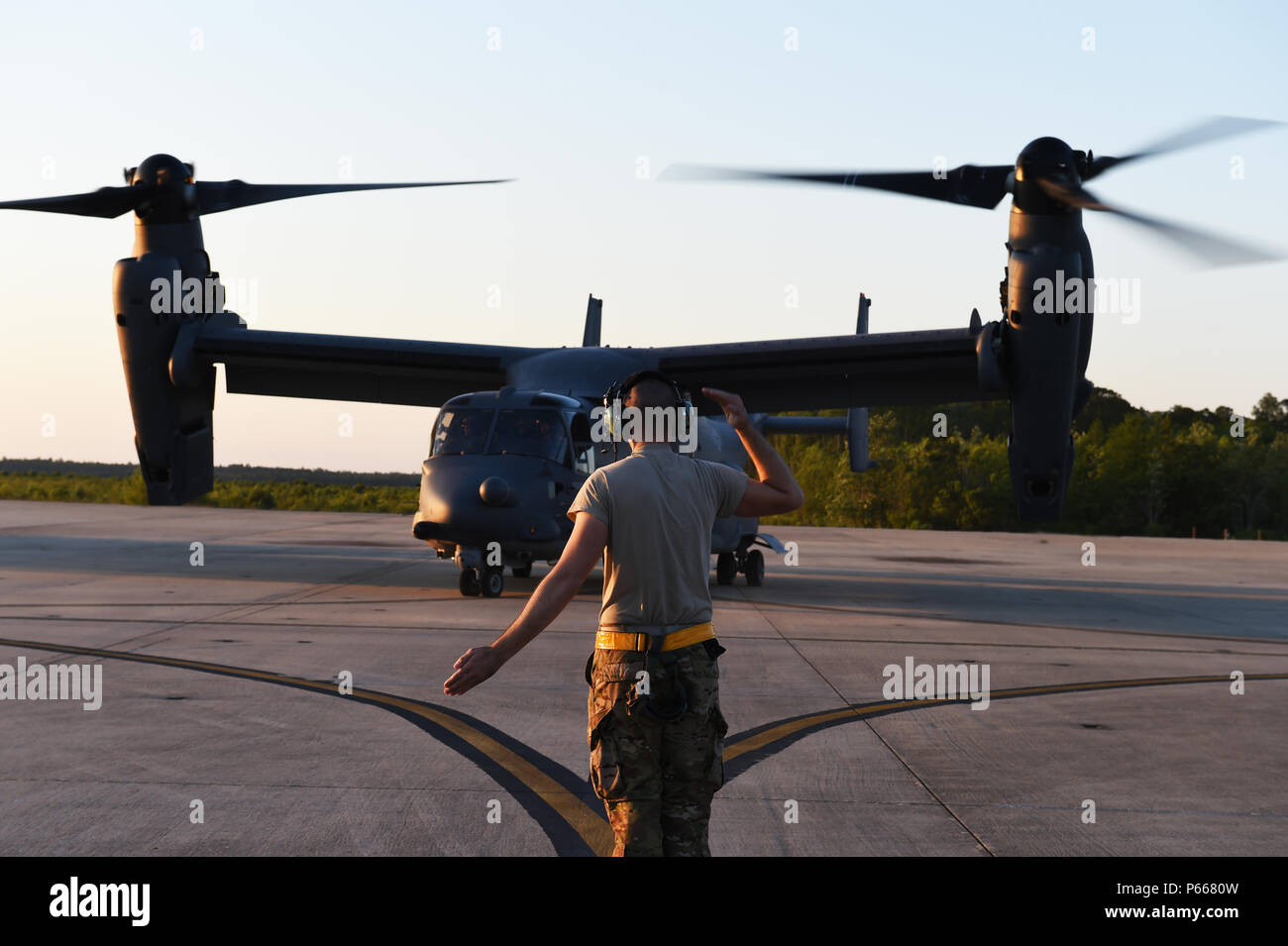 U.S. Air Force Senior Airman Kyle Greig, an aircraft maintainer ...