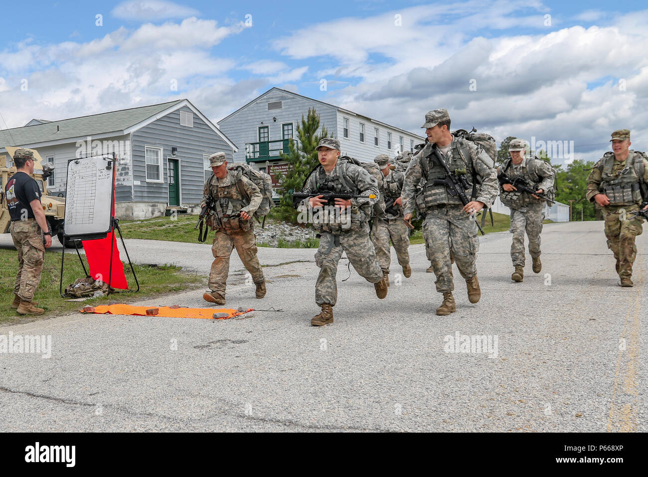 Engineers assigned to the 116th Brigade Special Troops Battalion, 116th ...
