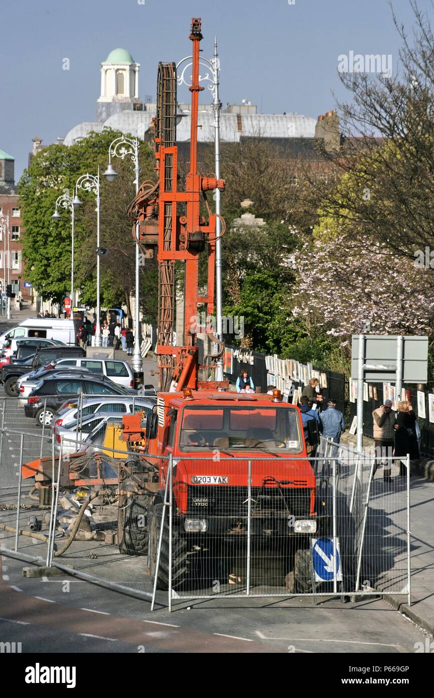Mobile boring rig hi-res stock photography and images - Alamy