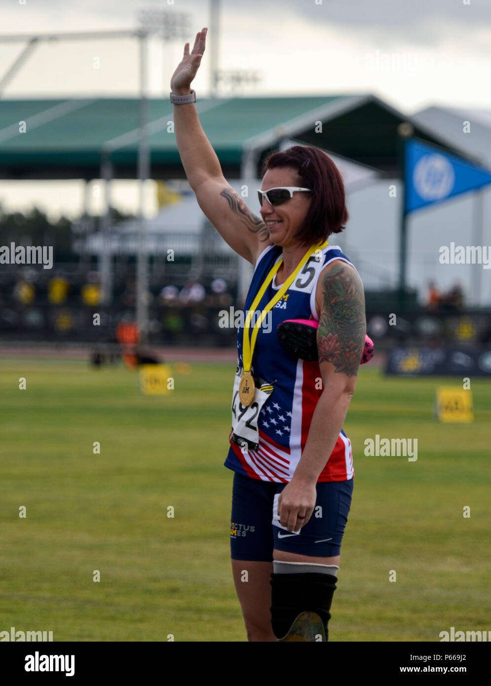 160510-F-WU507-011: Marine Corps veteran Lance Cpl. Sarah Rudder, Team ...