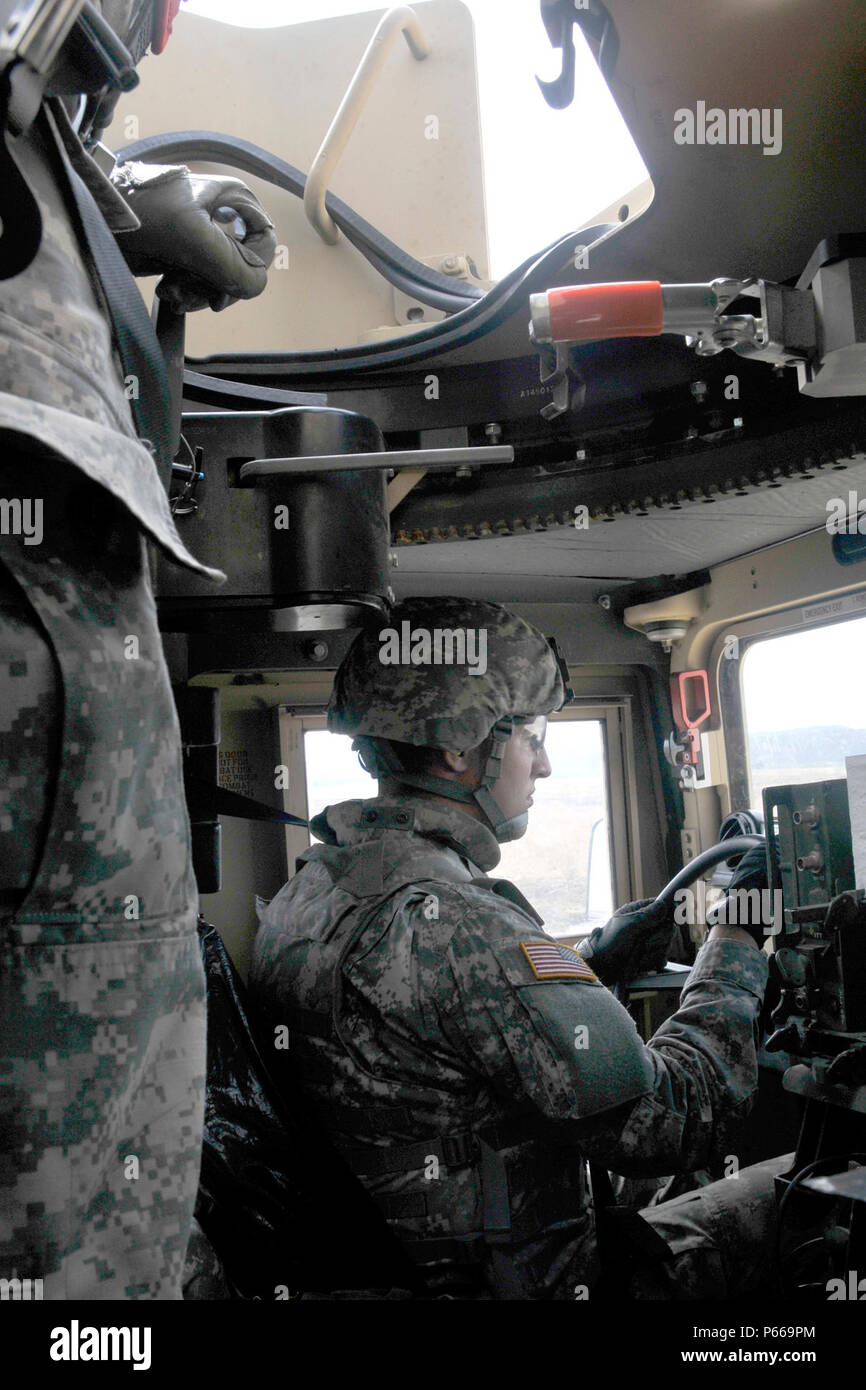 Fort Hunter-Liggett - U.S. Army Reserve military police Spc. Bradley ...