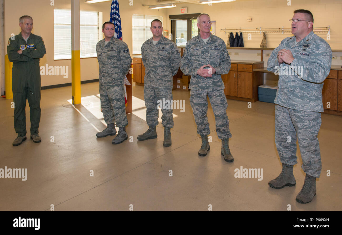 Colonel Joel Jackson, commander, 60th Air Mobility Wing, and Chief ...