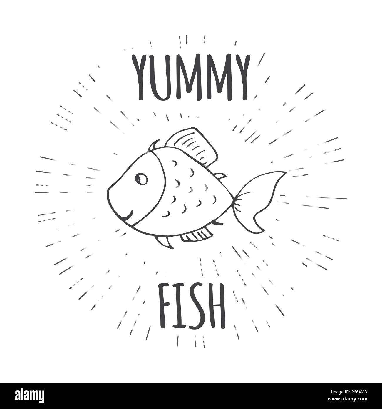 Sticker doodle Black and White Stock Photos & Images - Alamy