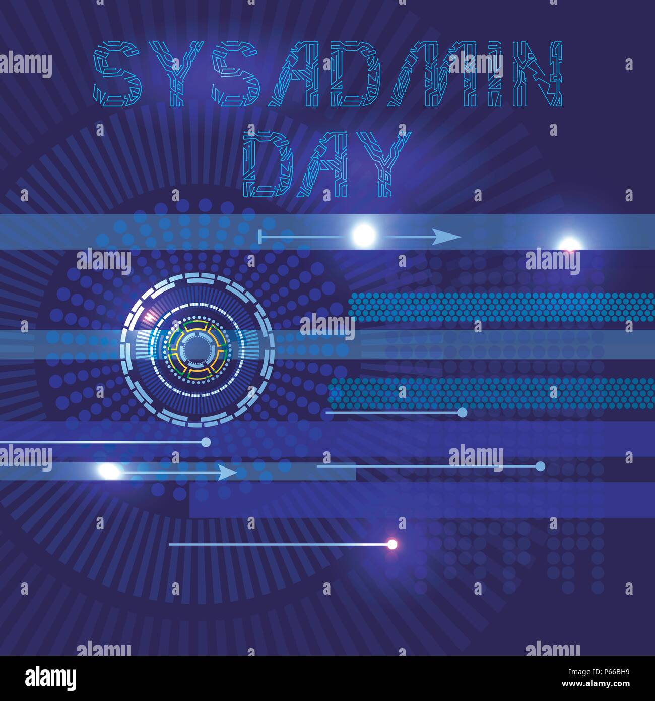 System Administrator Day. 28 July. The concept of a professional ...