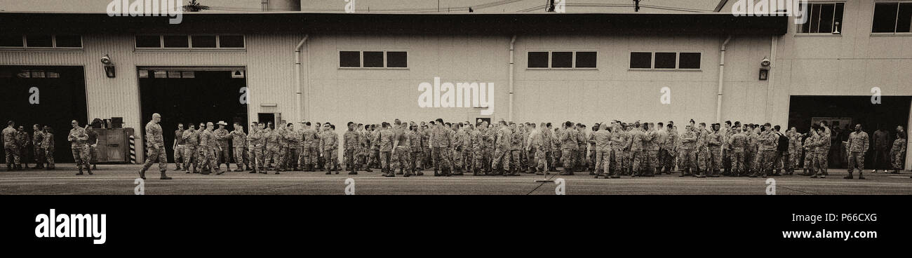 Maintainers with the 730th Air Mobility Squadron, 374th Maintenance ...