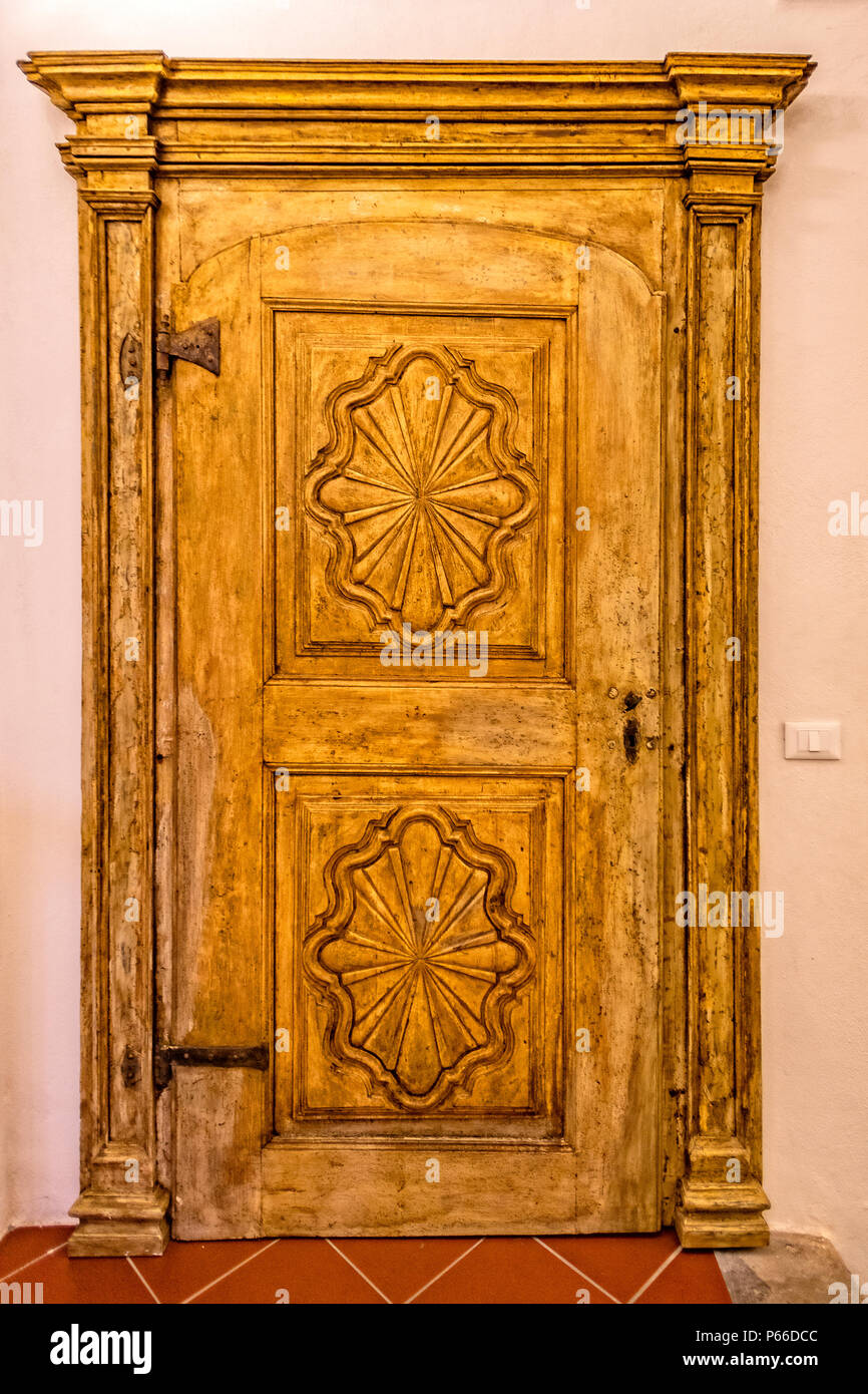 Italy Sardinia Bosa,historic center, Casa Deriu museum,elegant house ...