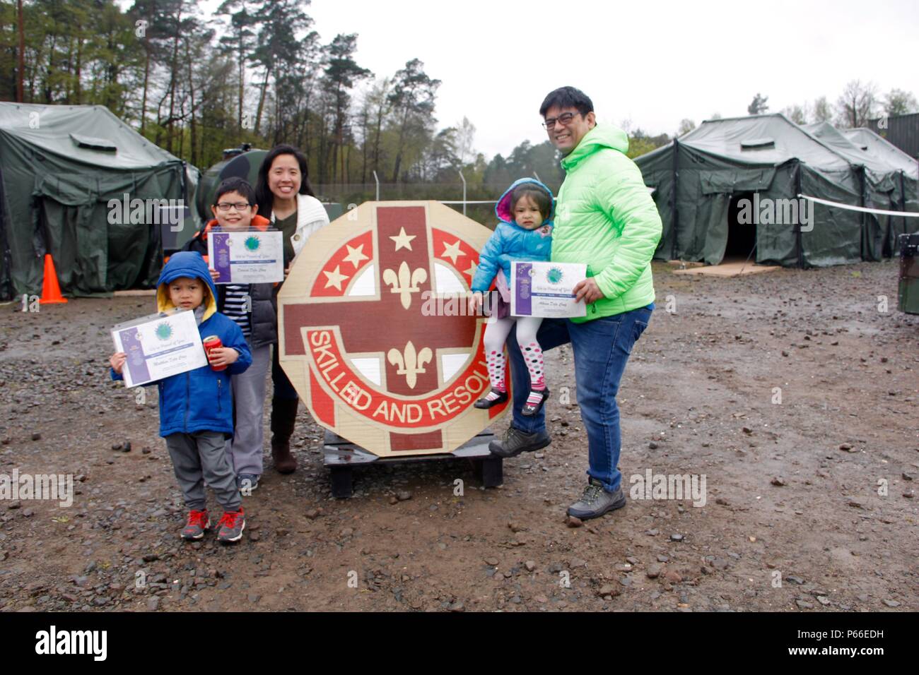 MIESAU, Germany – Celebrating the Month of the Military Child, the ...