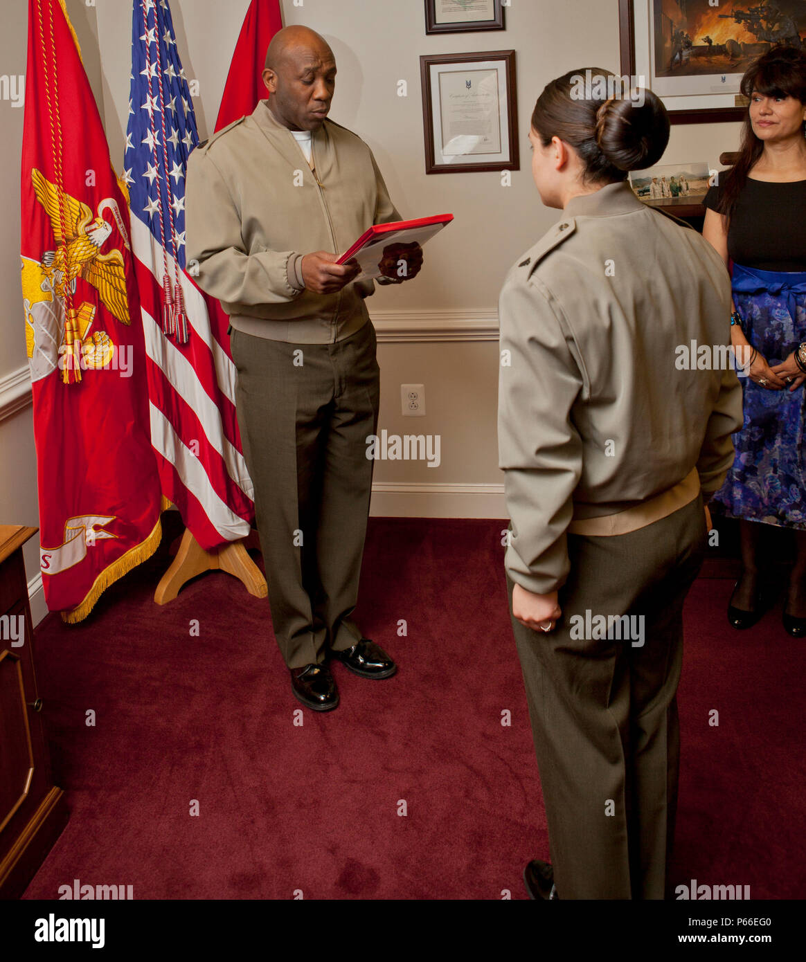 U.S. Marine Corps Sgt. Maj. Ronald L. Green, seargant major of the ...