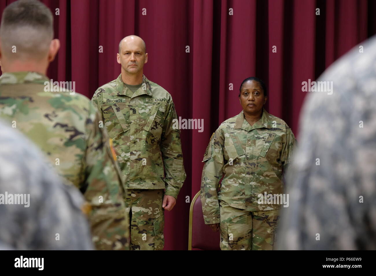 KAISERSLAUTERN, Germany-The 7th Mission Support Command holds a Change ...