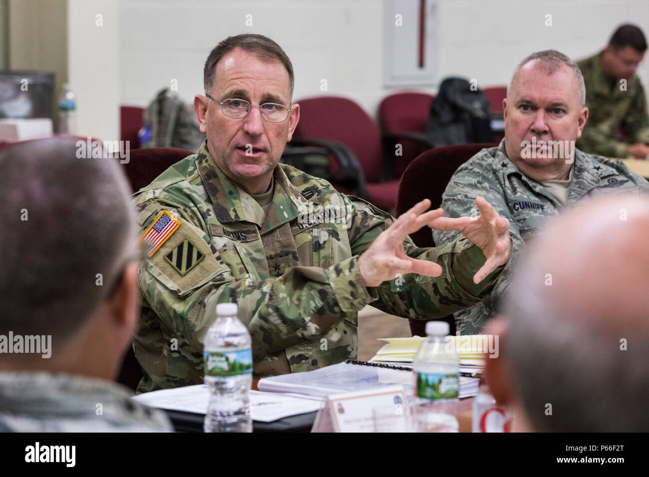 U s army forces command forscom gen robert b abrams hi-res stock ...