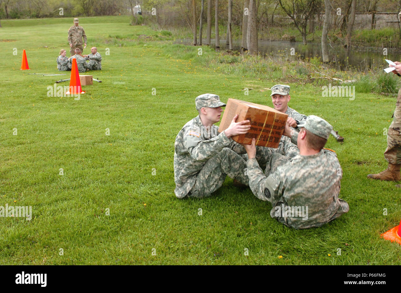 Soldiers of the 144th Military Police Company, 210th MP Battalion ...