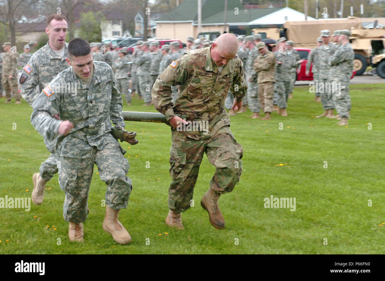 Soldiers of the 144th Military Police Company, 210th MP Battalion ...