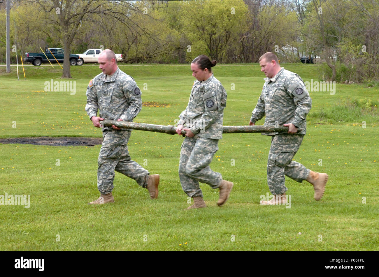 Soldiers of the 144th Military Police Company, 210th MP Battalion ...