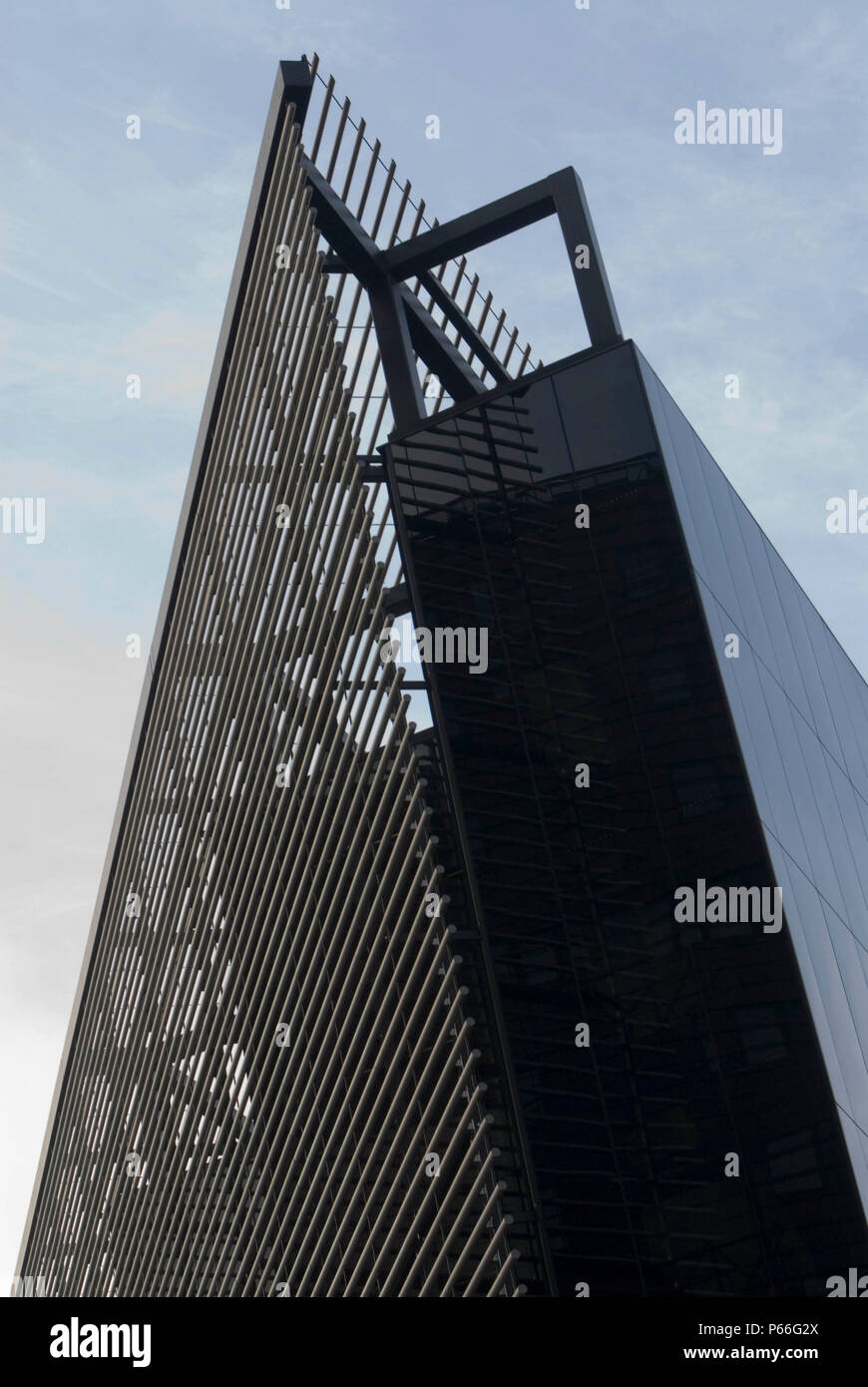 Architectural detail with cladding, London, UK Stock Photo - Alamy