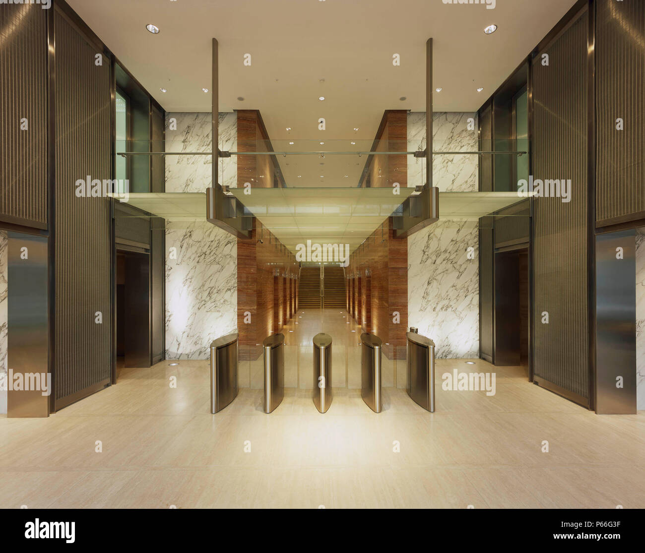 Foyer Office Interior, Broadgate, London, UK Stock Photo - Alamy