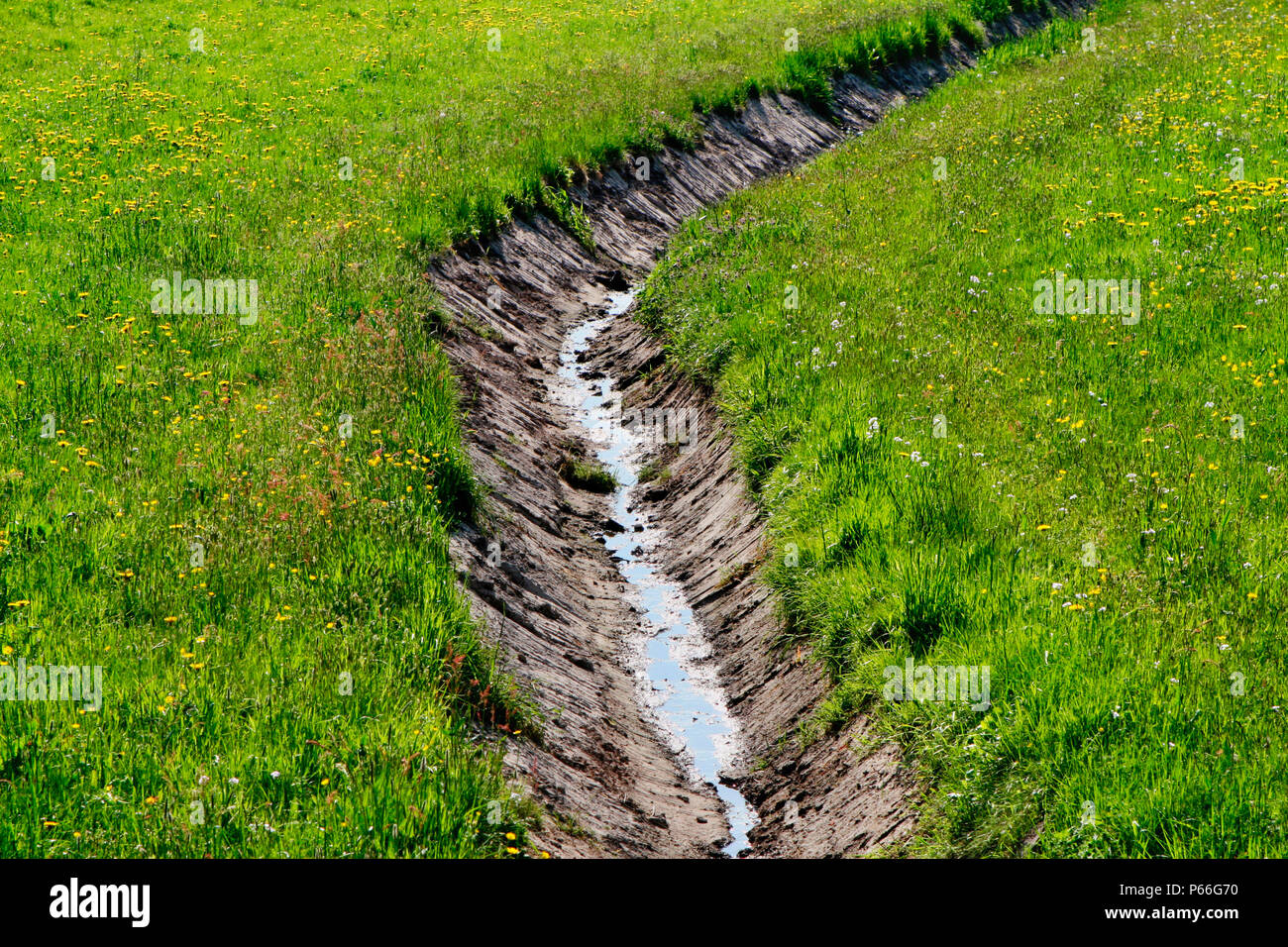 Sump system of drainage and dewatering Stock Photo - Alamy