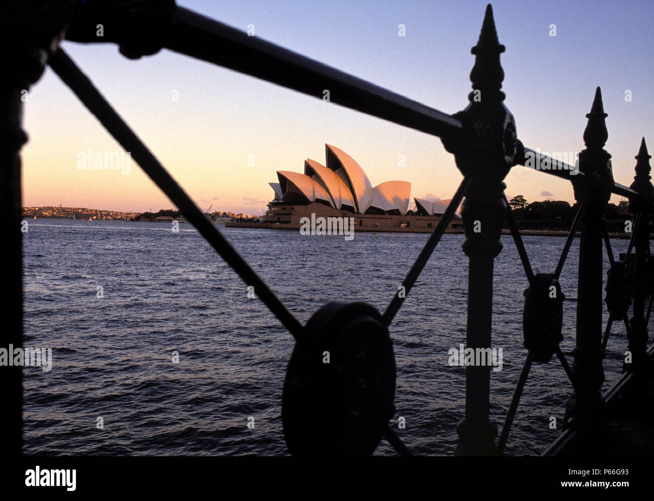 Opera house at evening - city of Sydney - Australia Stock Photo - Alamy