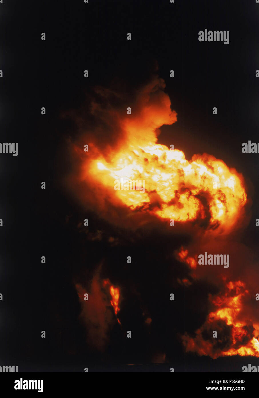 Petroleum gas explosion hi-res stock photography and images - Alamy