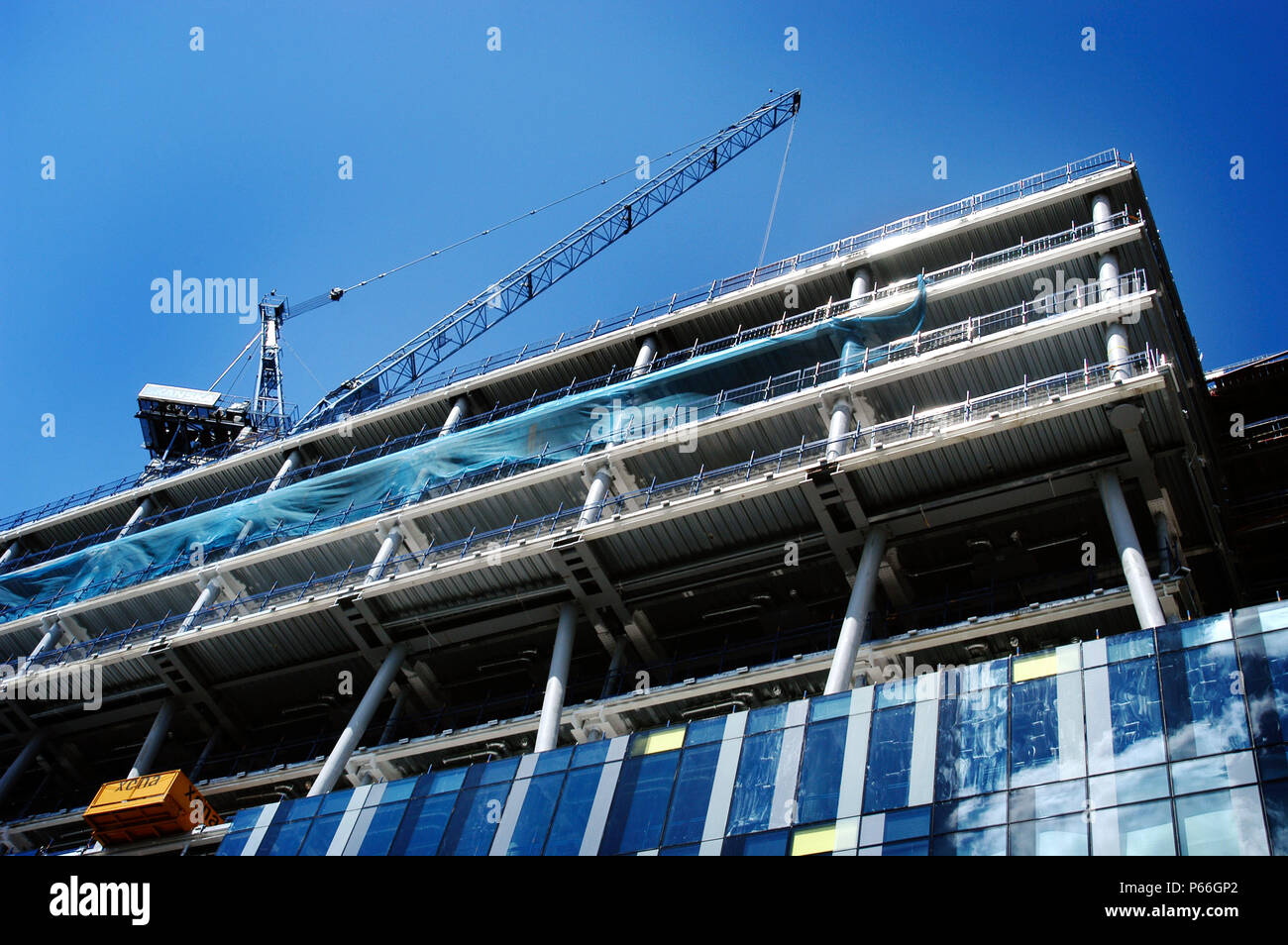 Palestra building under construction, now home to TfL, Southwark ...