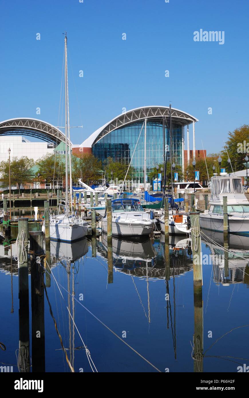 Marina on the Hampton River, Hampton, Virginia USA, near confluence ...