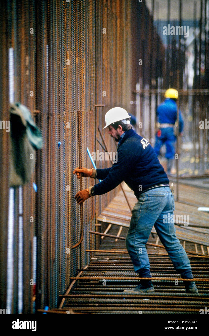 Construction of sub-sea oil storage tank. Scotland, UK Stock Photo - Alamy