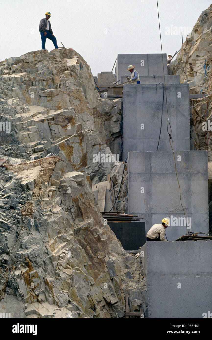 Marble mining. Portugal Stock Photo - Alamy