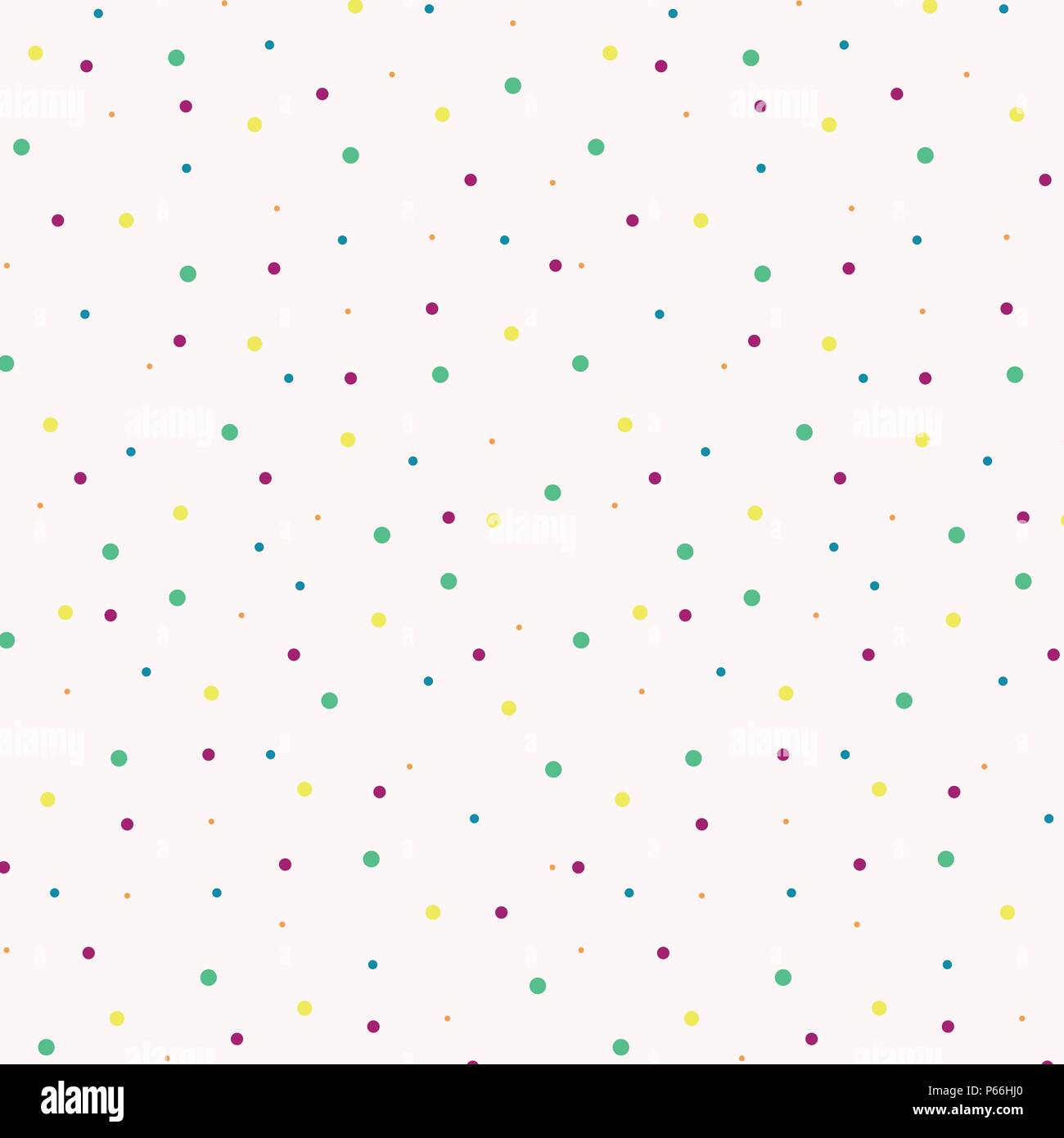 Abstract of colorful dot splash pattern background in circle ...
